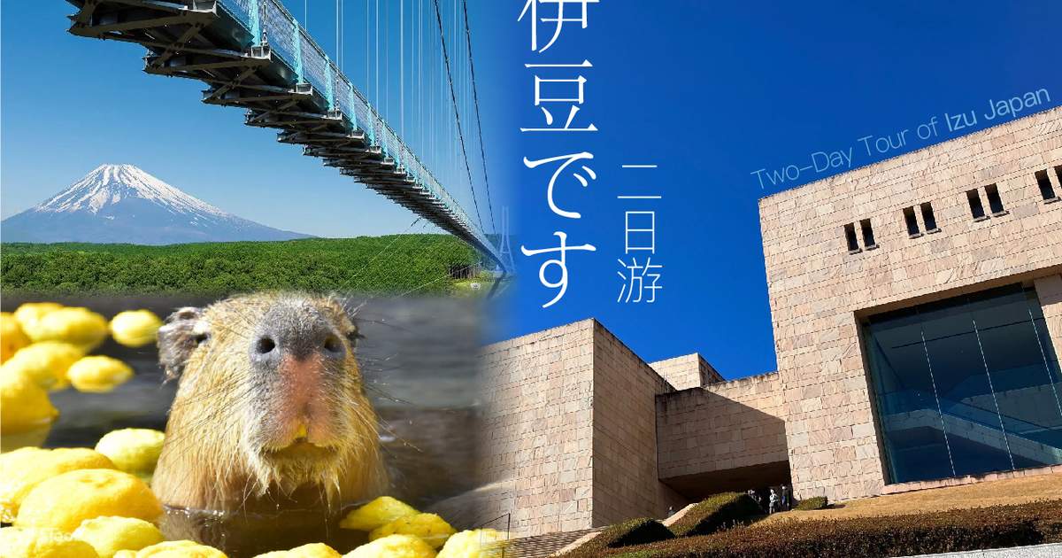 [Atami & Izu Onsen 2-Day Tour] MOA Museum & Kinomiya Shrine & Mishima Skywalk & Shuzenji Takitei ...